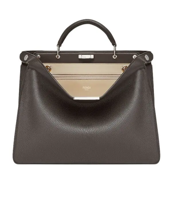 Fendi Peekaboo Iseeu Medium Tote Bag - Brown