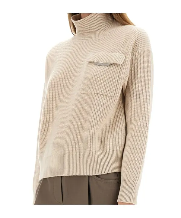 Brunello Cucinelli Long-sleeved Turtleneck Sweater