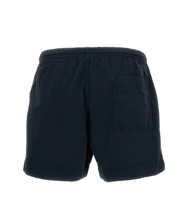Woolrich Logo Patch Solid Swim Shorts