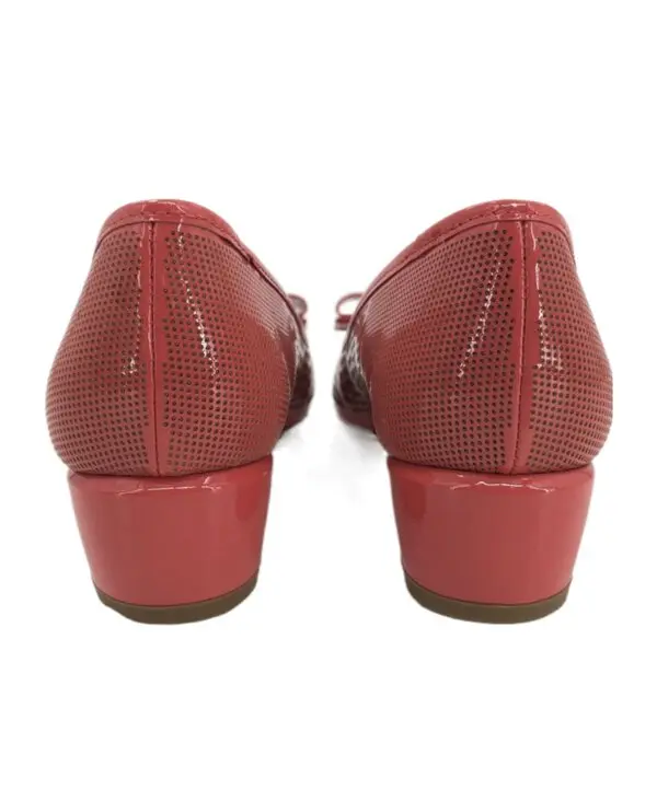 FERRAGAMO Logo Bow Ballet Flats