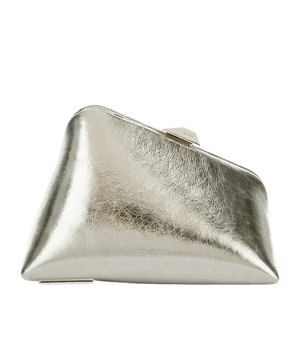 Attico Midnight Mini Clutch Bag - Nude