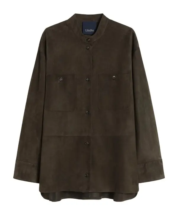 Max Mara Buttoned Pocket Jacket - Green