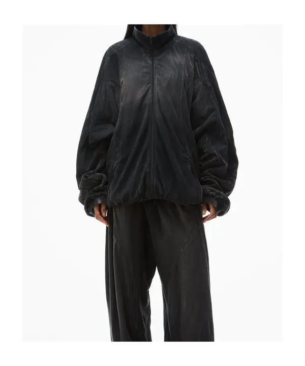 Alexander Wang Pleated Motorcycle Jacket