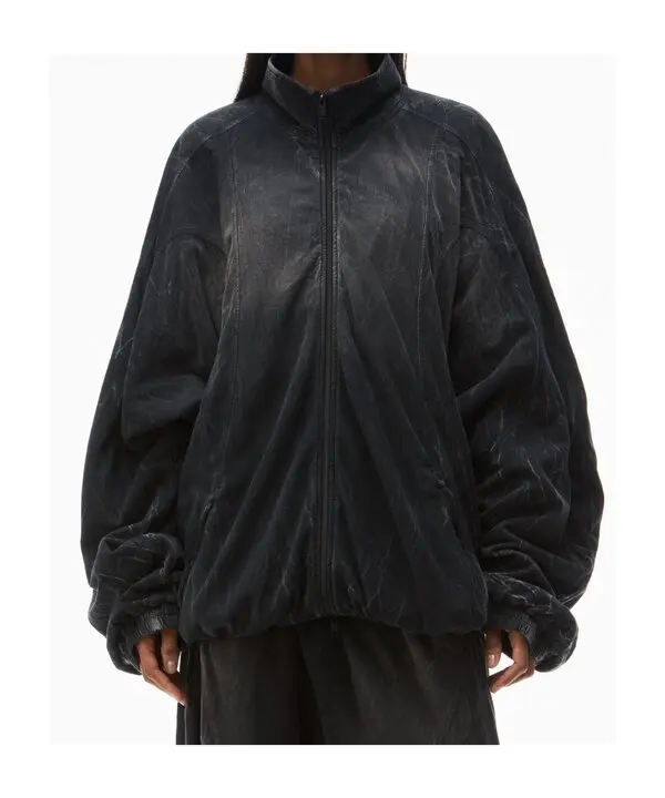 Alexander Wang Pleated Motorcycle Jacket