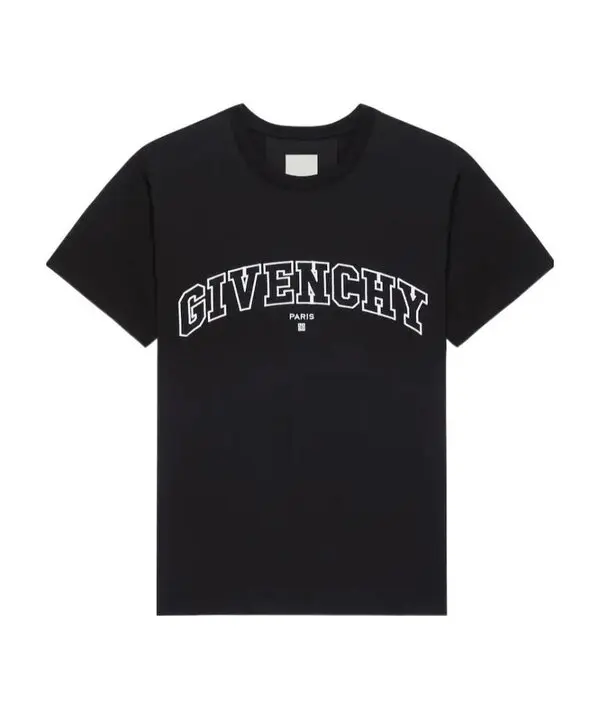 Givenchy Logo-embroidered Jersey T-shirt