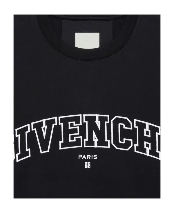 Givenchy Logo-embroidered Jersey T-shirt