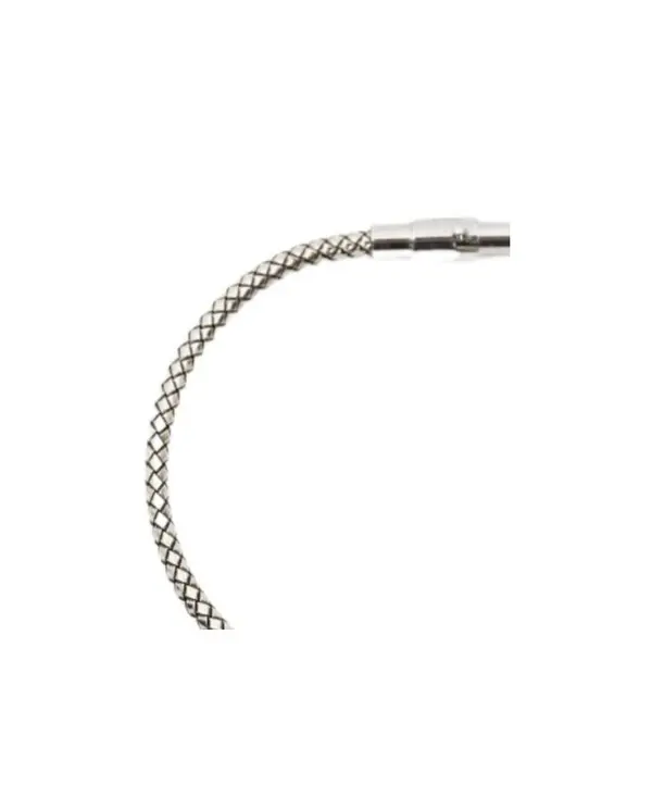 Alexander McQueen Skull Charm Cord Bracelet