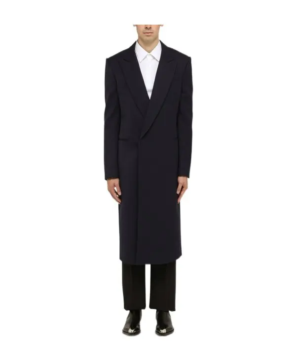Alexander McQueen Single-breasted V-neck Coat