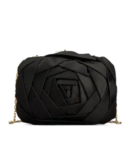 ROGER VIVIER Rose-motif Chain Mini Bag