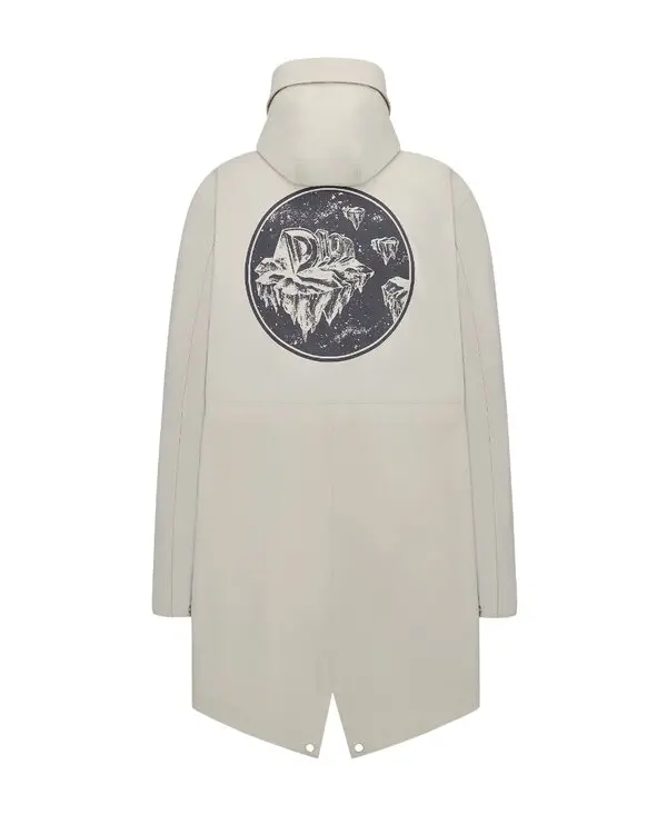 Dior Hooded Parka With Signature Print
