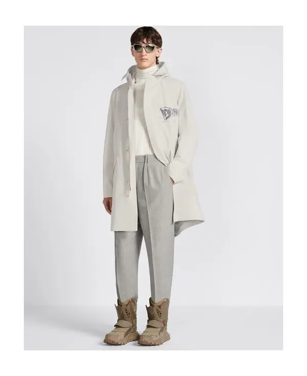 Dior Hooded Parka With Signature Print