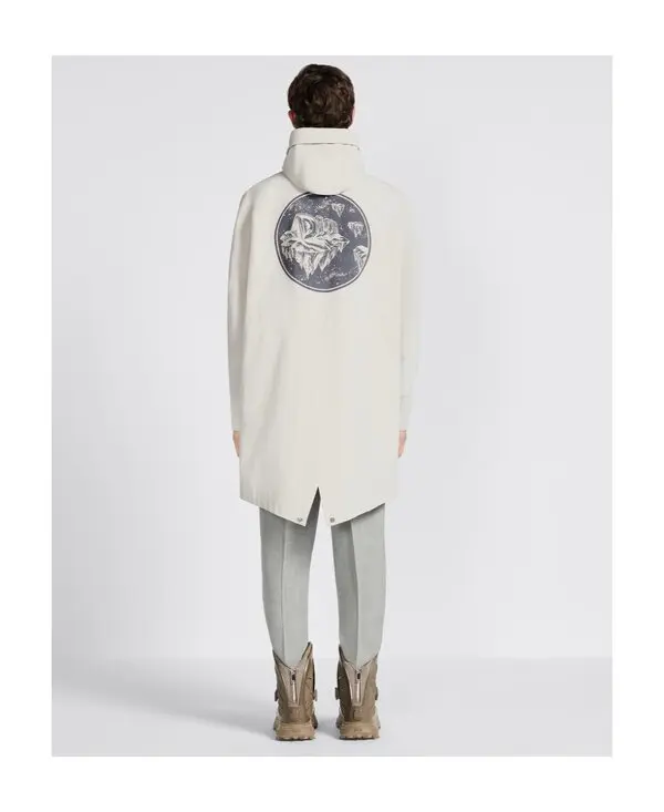 Dior Hooded Parka With Signature Print