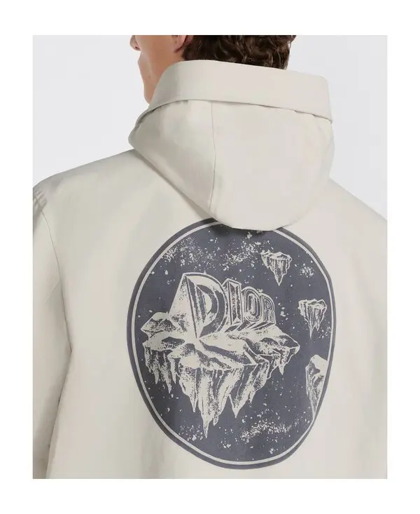 Dior Hooded Parka With Signature Print