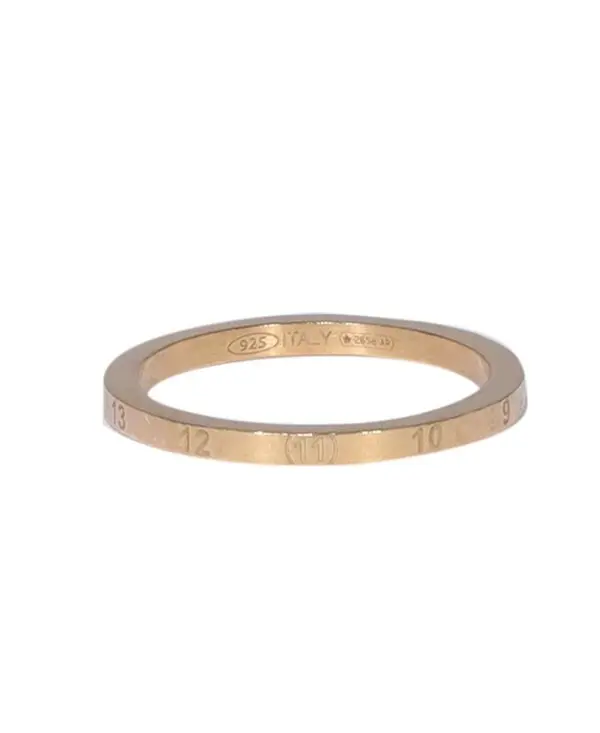 MAISON MARGIELA Numbers Motif Ring - Yellow