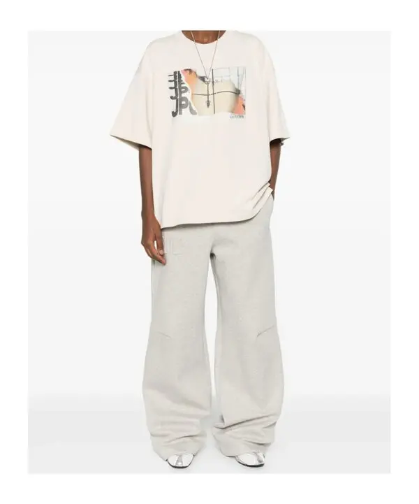 JEAN PAUL GAULTIER Graphic Print T-shirt - White