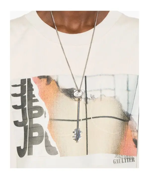 JEAN PAUL GAULTIER Graphic Print T-shirt - White