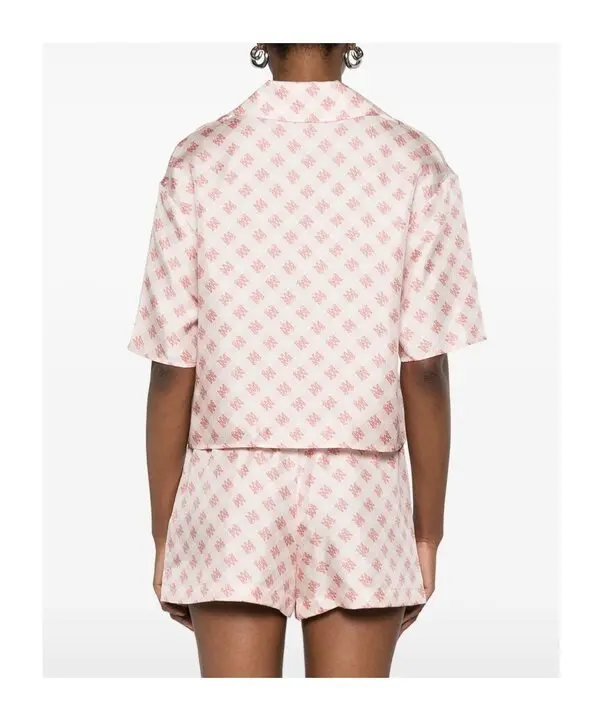 Amiri Allover Ma Printed Short Sleeve Shirt
