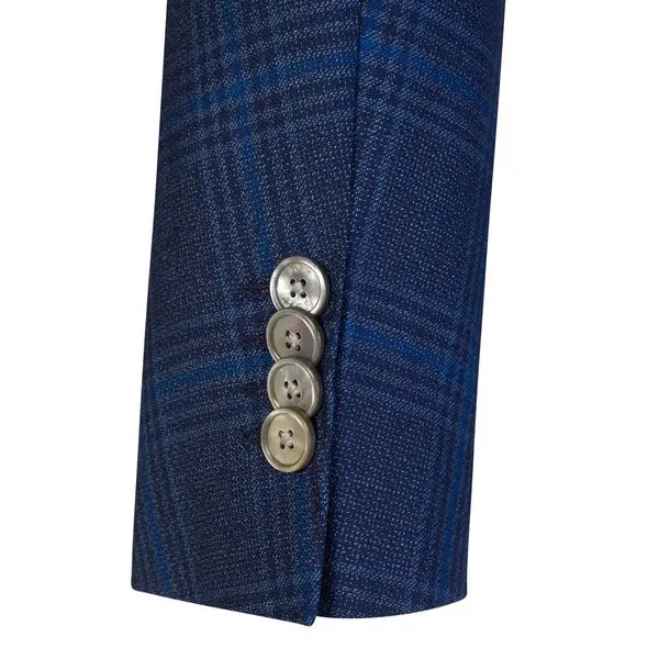Hugo Boss Single-breasted Blazer - Blue