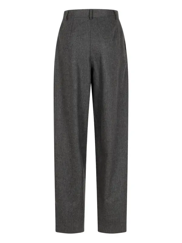 Emporio Armani Pleated Trousers - Black