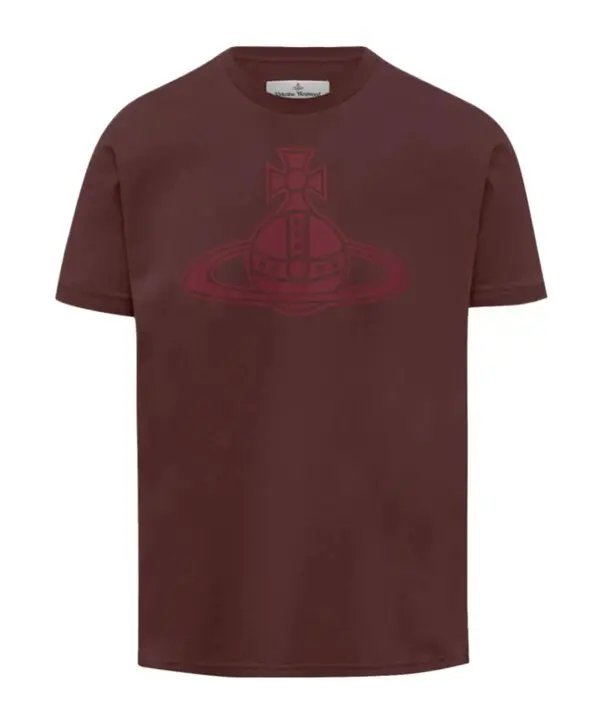 VIVIENNE WESTWOOD Orb Printed Crewneck T-shirt - Red
