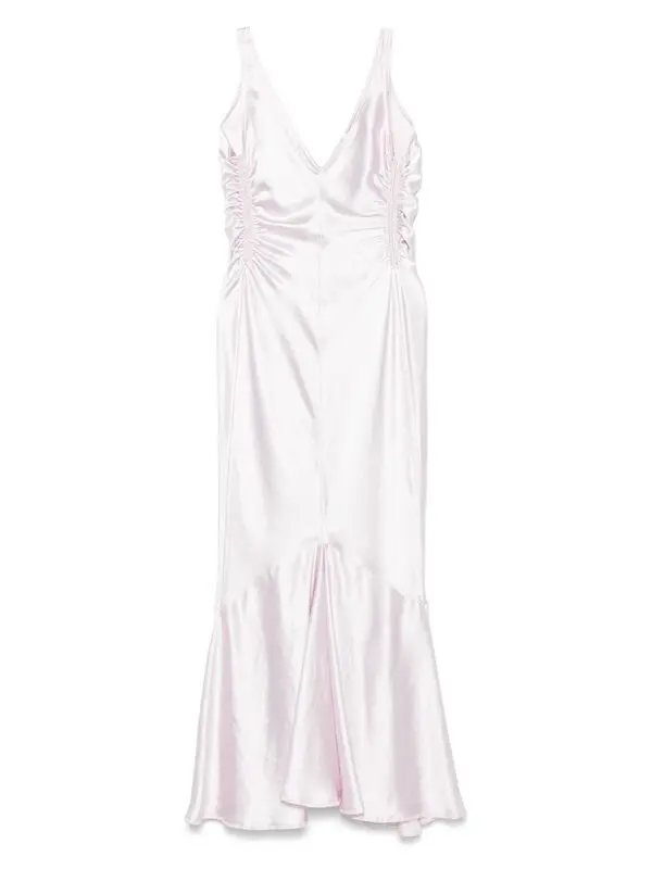 Sportmax Katia V-neck Sleeveless Maxi Dress - No
