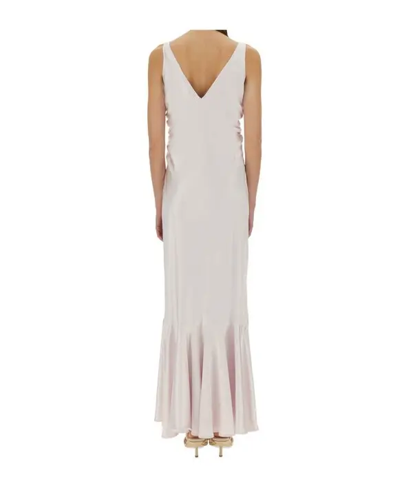 Sportmax Katia V-neck Sleeveless Maxi Dress - No
