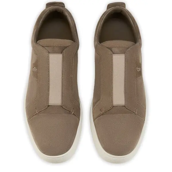 CHRISTIAN LOUBOUTIN Suede Slip-on Sneakers