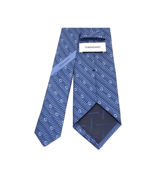 FERRAGAMO Logo Neck Tie