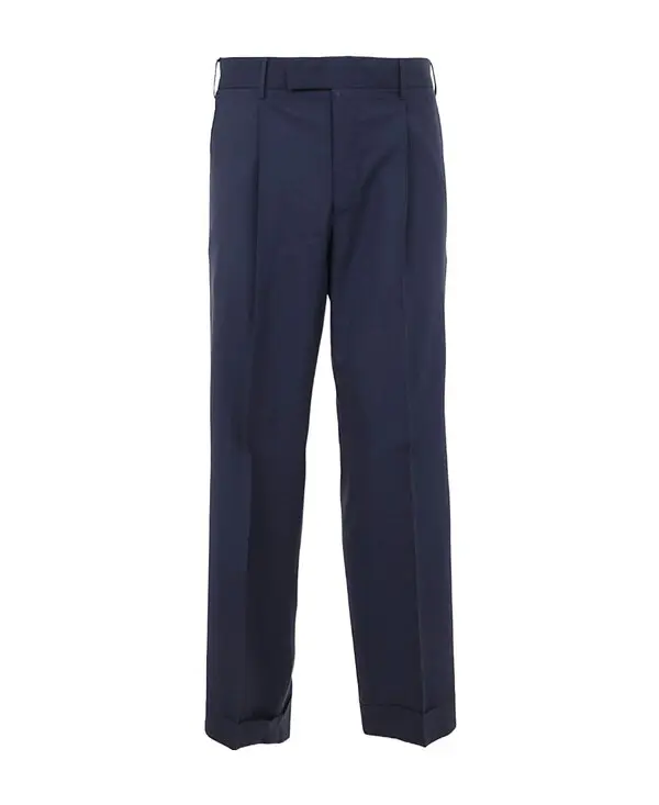 PT TORINO Logo Detailed Casual Pants - Blue