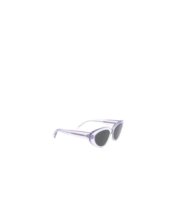 Celine Logo Cat Eye Sunglasses - Purple