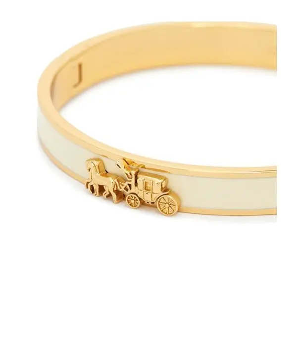 COACH Horse And Carriage Bracelet - Yellow