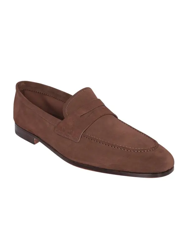 Church's Suede Slip-on Loafers - Green