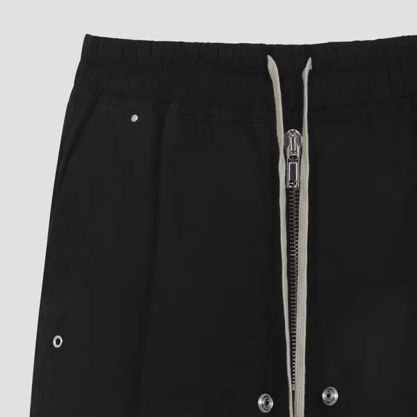 Rick Owens Wide Leg Drawstring Pants - Black