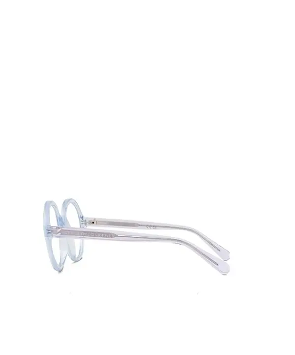 Stella McCartney Round Frame Glasses - White
