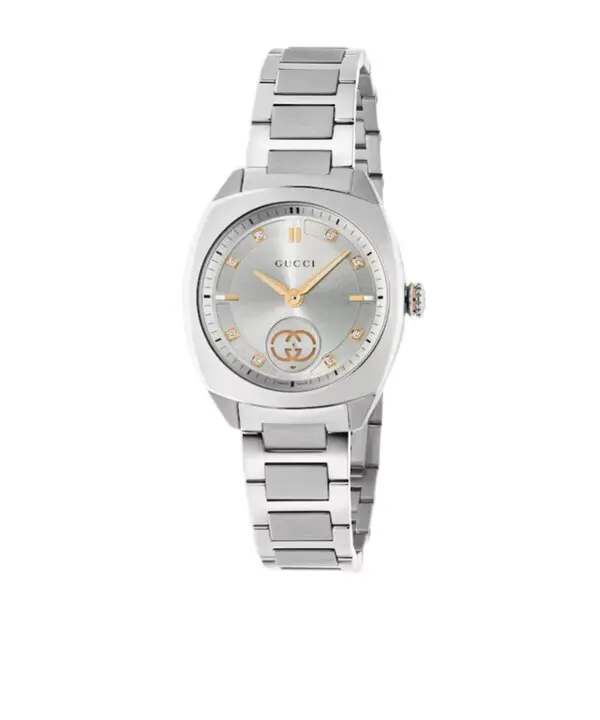 Gucci Interlocking Watch, 29mm - Silver