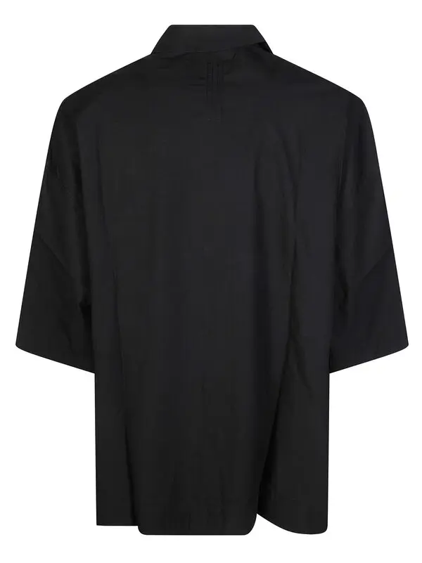 Rick Owens Magnum Tommy Short-sleeved Shirt - Black