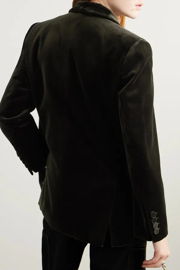 BLAZÉ MILANO Double-breasted Long Sleeve Jacket - Black