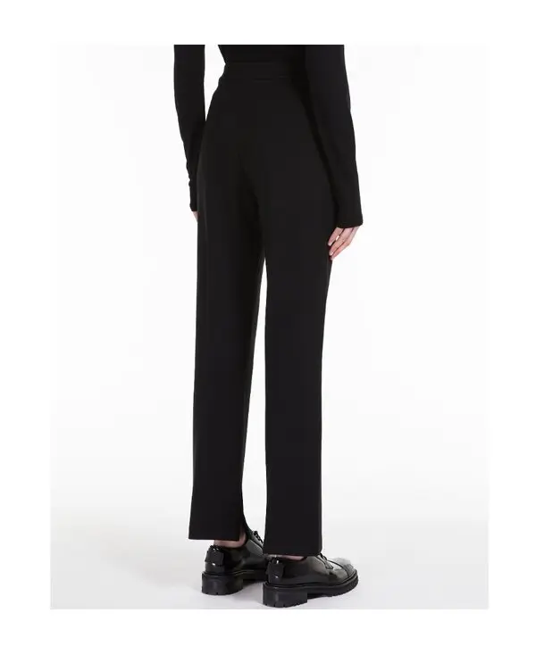 Max Mara Knitted Trousers With Zip Pockets
