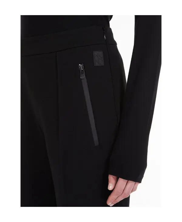 Max Mara Knitted Trousers With Zip Pockets