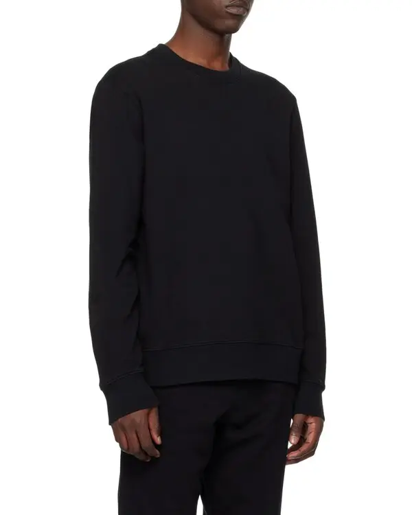 GOLDEN GOOSE Crewneck Sweatshirt With Star Motif - Black