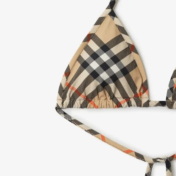 Burberry Checked Bikini Top - Sandipcheck