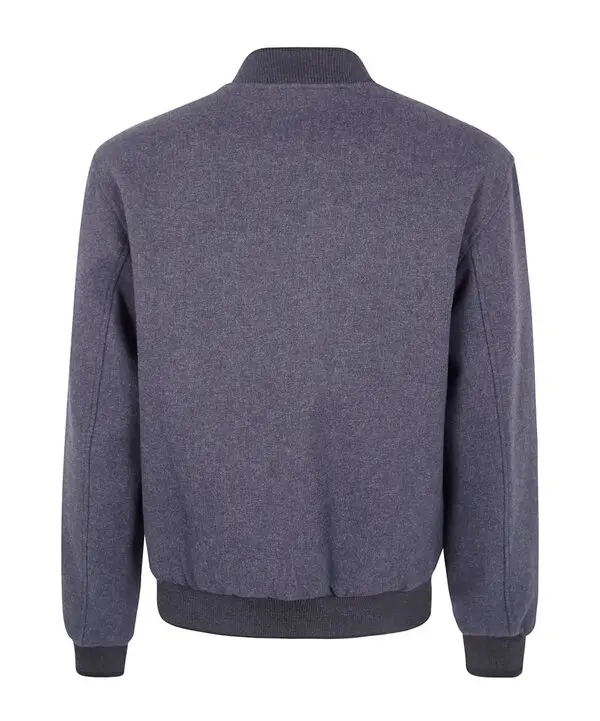 Dries Van Noten Reversible Zip-up Bomber Jacket - Gray