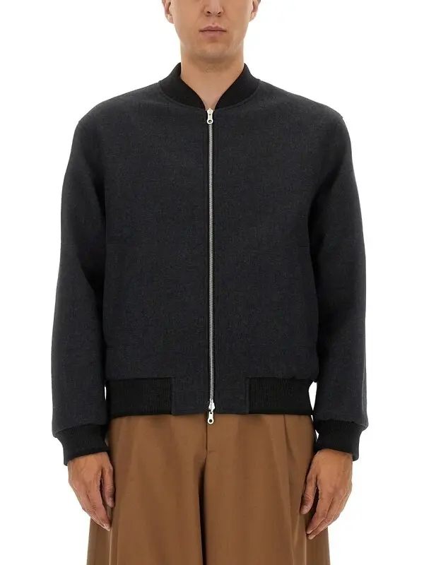 Dries Van Noten Reversible Zip-up Bomber Jacket