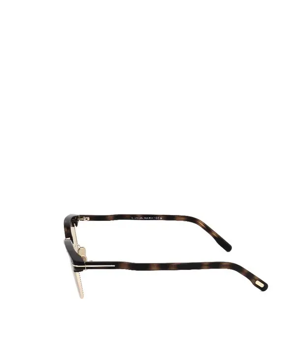 TOM FORD Half Rim Sunglasses - Nude