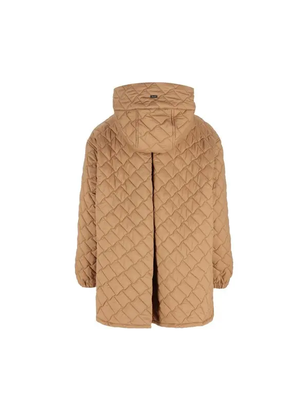 Herno Quilted Drawstring Hooded Coat