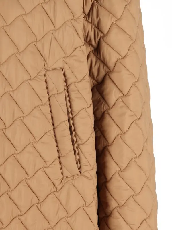 Herno Quilted Drawstring Hooded Coat