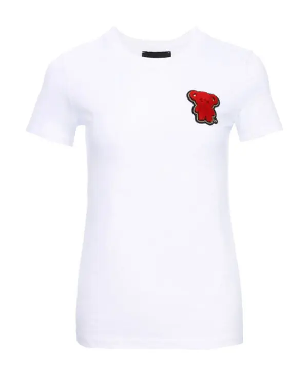 Emporio Armani Bear Emblem Short Sleeve T-shirt
