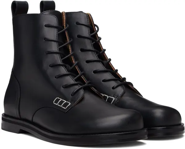 J.W.ANDERSON Lace-up Ankle Boots - Black