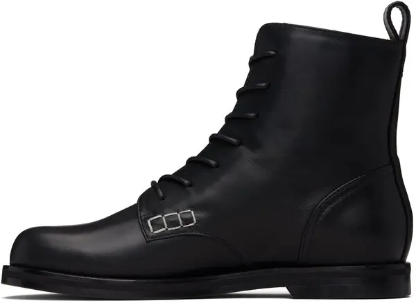 J.W.ANDERSON Lace-up Ankle Boots - Black