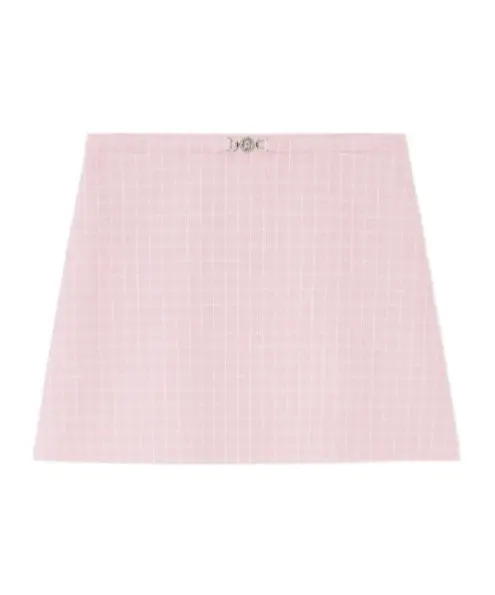 Versace Plaid Skirt
